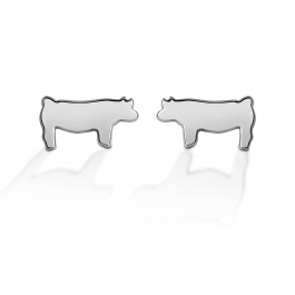 Earring,Pig Sil Er